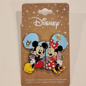 Disney | Accessories | Disney Mickey And Minnie Mouse Couples Floral ...